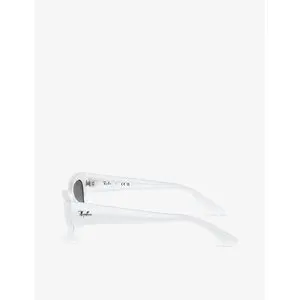 Ray-ban Zena Irregular-frame Sunglasses - White