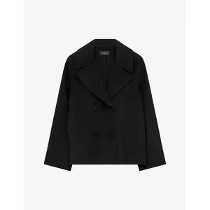 JOSEPH Gilkes Relaxed-fit Wool And Silk-blend Coat