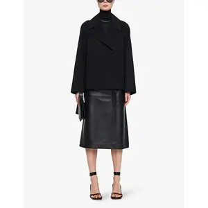 JOSEPH Gilkes Relaxed-fit Wool And Silk-blend Coat