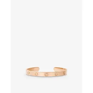CARTIER Love 18ct Rose-gold Cuff Bracelet - Rose Gold