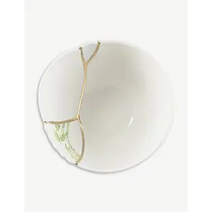 SELETTI Kintsugi N3 Porcelain And 24ct Gold Bowl 15.2cm - One-color