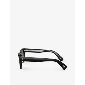 Oliver Spencer Birell Sun Pillow-frame Sunglasses - Black