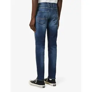 REPLAY Anbass Regular-fit Slim-leg Jeans - Dark Blue