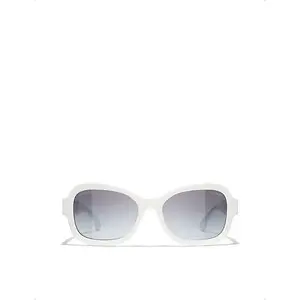 Chanel Ch5465q Rectangle Sunglasses