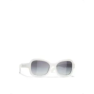 Chanel Ch5465q Rectangle Sunglasses