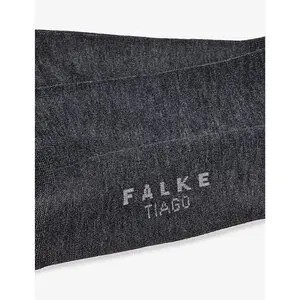 Falke Tiago Stretch Cotton-blend Socks - Anthracite Mel.