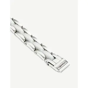 Chanel Première Ceramic And Diamond Quartz Watch - Silver