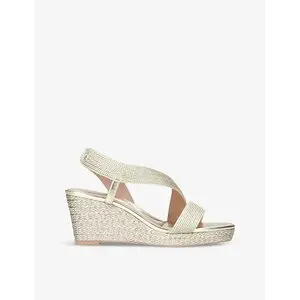 Carvela Gala Rope-effect Woven Heeled Sandals