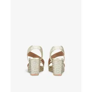 Carvela Gala Rope-effect Woven Heeled Sandals