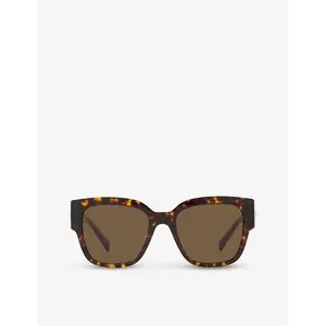 Versace Ve4437u Pillow-frame Sunglasses - Brown