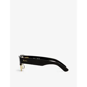 Ray-ban Rx0316v Mega Clubmaster Optical Glasses - Black