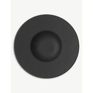VILLEROY & BOCH Manufacture Rock Porcelain Pasta Plate&nbsp;29cm - Black