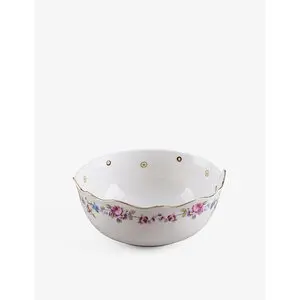 SELETTI Hybrid Saylac Abstract-pattern Bone-china Porcelain Bowl