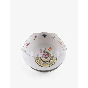 SELETTI Hybrid Saylac Abstract-pattern Bone-china Porcelain Bowl