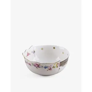 SELETTI Hybrid Saylac Abstract-pattern Bone-china Porcelain Bowl
