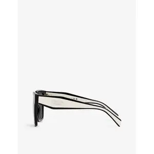 Prada Pr 24zs Square-frame Sunglasses - Black