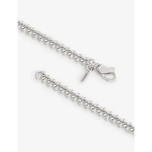 Emanuele Bicocchi Knot-chain Sterling Necklace - Silver