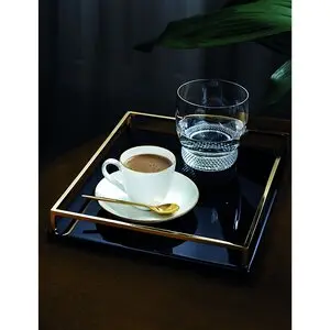 VILLEROY & BOCH Anmut Gold Bone-porcelain Espresso Cup Saucer 12cm