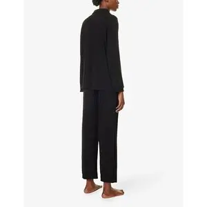 THE NAP CO Relaxed-fit Patch-pocket Stretch-jersey Pyjama Set