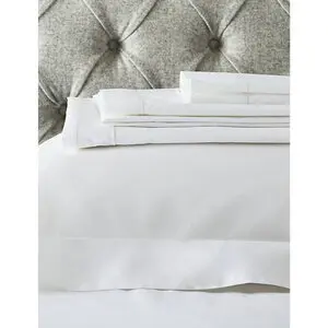 THE WHITE COMPANY Row Cord Cotton Fitted Sheet