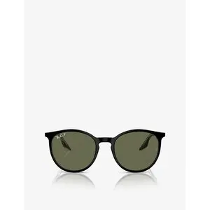 Ray-ban Acetate Phantos Frame Sunglasses - Black