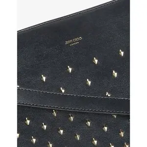 JIMMY CHOO Avenue Medium Leather Tote Bag
