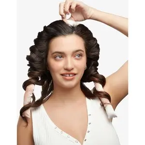 KITSCH Satin Heatless Curling Set - Sunset Tie Dye