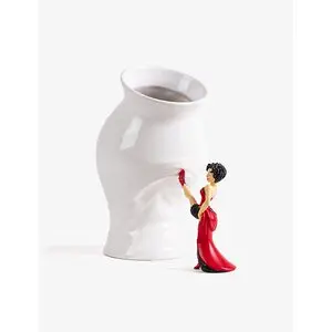 SELETTI Circus Character Resin Vase 28cm