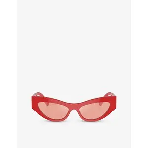 Dolce & Gabbana Dg4450 Cat-eye Sunglasses - Red