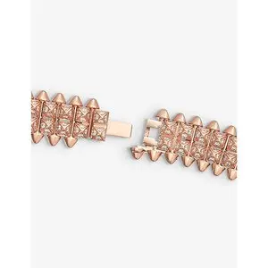 Cartier Clash De 18ct And Diamond Bracelet - Rose Gold