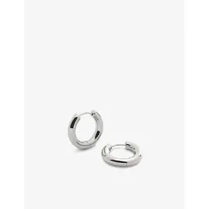 Monica Vinader Essential Click Small Hoop Earrings - Sterling Silver