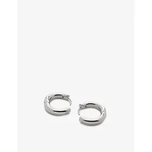 Monica Vinader Essential Click Small Hoop Earrings - Sterling Silver