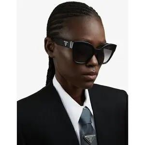 Prada Pr 17zs Square-frame Acetate Sunglasses