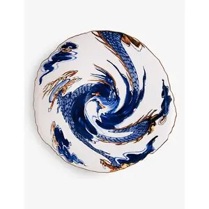 SELETTI Diesel Living With Classics On Acid Imari Dragon Porcelain Dinner Plate 28cm - One-color