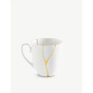 SELETTI Kintsugi N2 Porcelain Mug