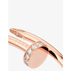 Cartier Juste Un Clou Diamond Bracelet - Rose Gold