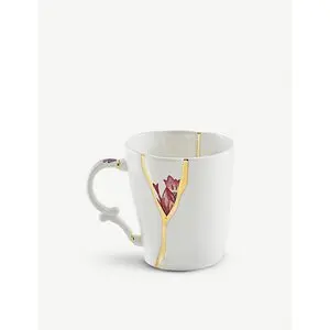 SELETTI Kintsugi N3 Porcelain Mug 9cm