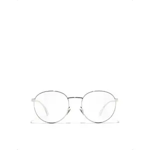 Chanel Ch2209 Oval Eyeglasses - Silver