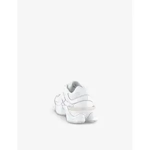 NEW BALANCE 9060 Leather And Mesh Trainers - White White White