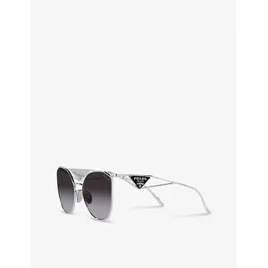 Prada Pr 50zs Cat-eye Sunglasses - Silver