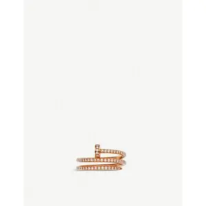 Cartier Juste Un Clou Diamond-paved Double Ring