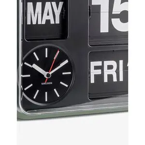 KARLSSON Mini Flip Mechanical Wall Clock 24.5cm