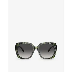 Michael Kors Manhasset Square Sunglasses - Green