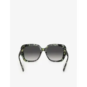 Michael Kors Manhasset Square Sunglasses - Green