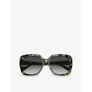 Michael Kors Manhasset Square Sunglasses - Green