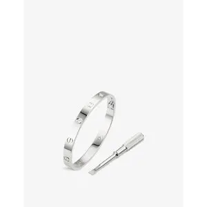 Cartier Love Diamond Bracelet - White Gold