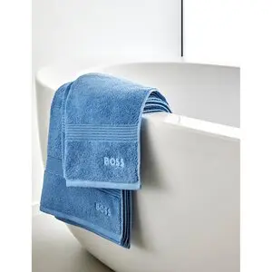 BOSS Loft Logo-embroidered Cotton Towel