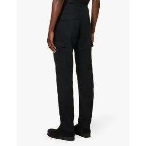 Carhartt Work In Progress Aviation Straight-leg Cargo Trousers - Black