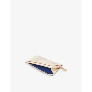 ASPINAL OF LONDON Zipped Leather Coin And Card Holder