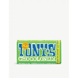 TONY'S Sea Salted Almond Dark Chocolate Bar 180g - One-color